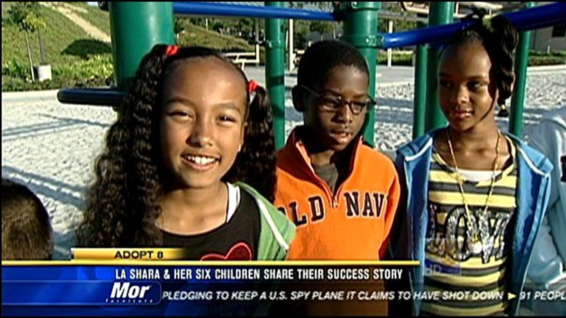 La Shara and her six children share their success story | cbs8.com