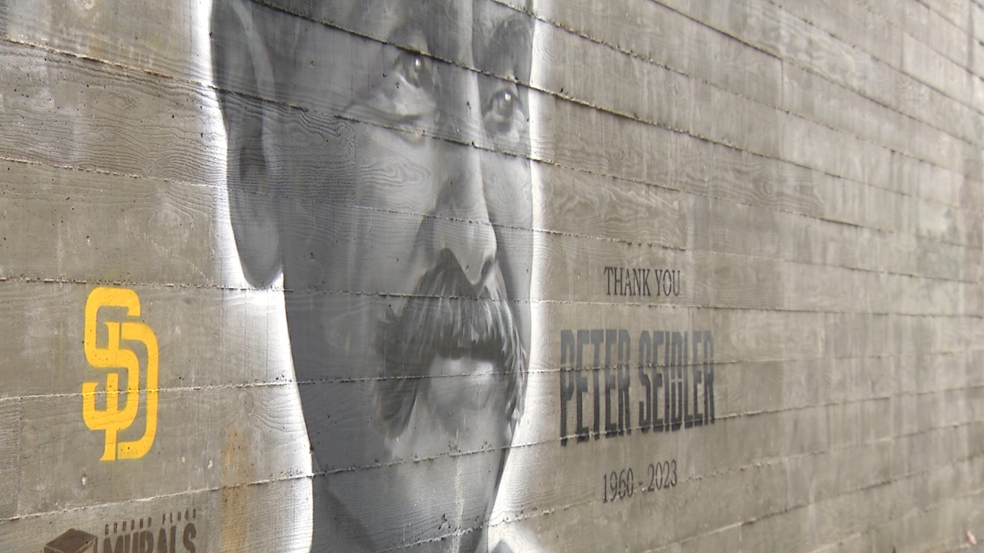 Mural honors San Diego Padres owner, chairman Peter Seidler | cbs8.com