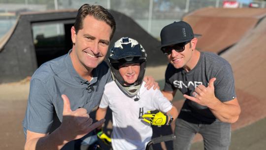 Ramona kid lands BMX triple backflip | cbs8.com