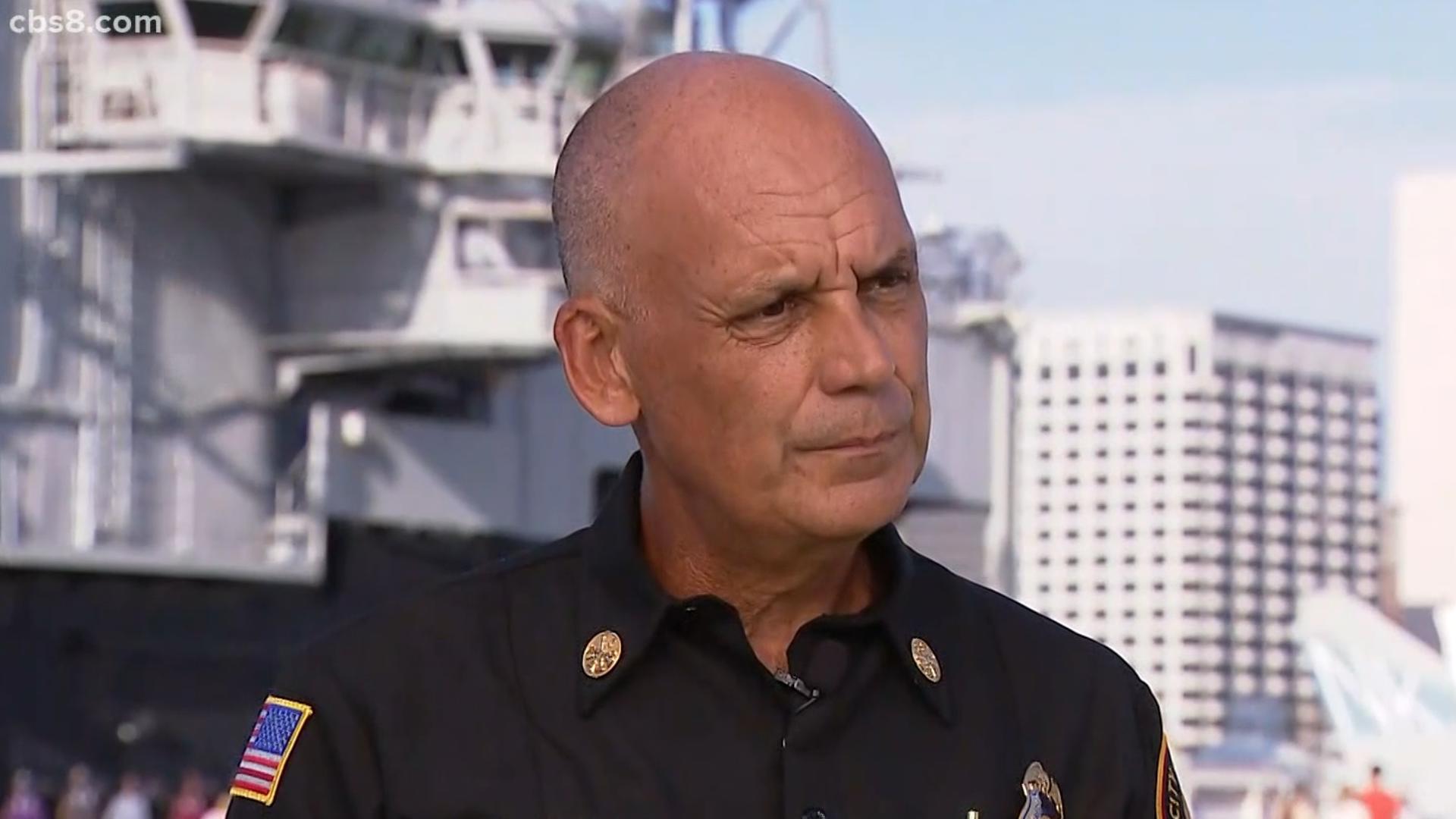 Assistant fire chief John Wood leaves San Diego Fire Rescue Dept ...
