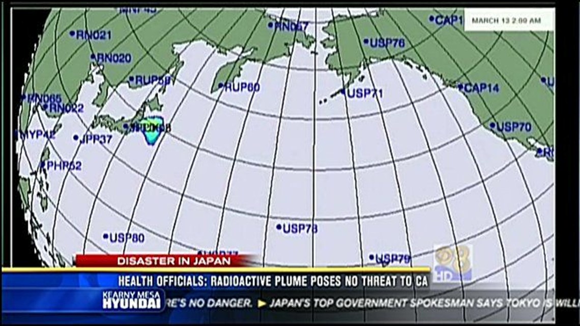 Health officials: Radioactive plume poses no threat to California ...