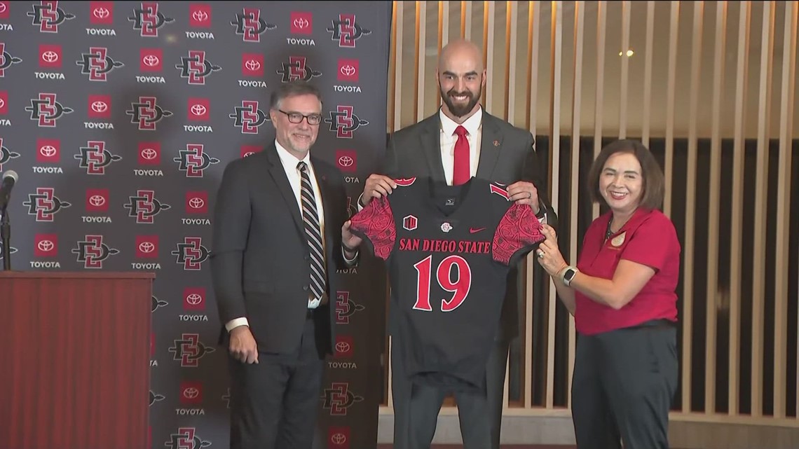SDSU Aztecs football new head coach Sean Lewis from Colorado | cbs8.com