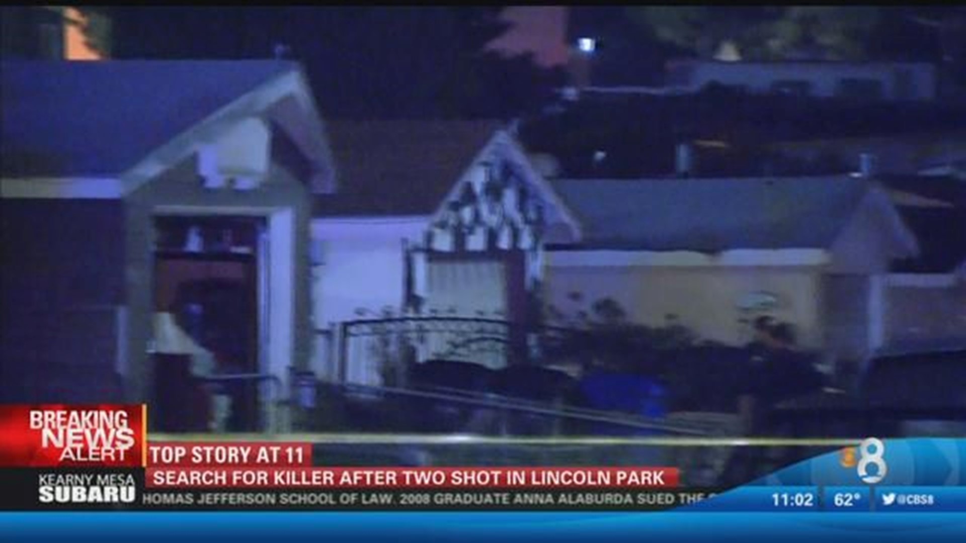 Killer Sought Following Double Shooting In Lincoln Park