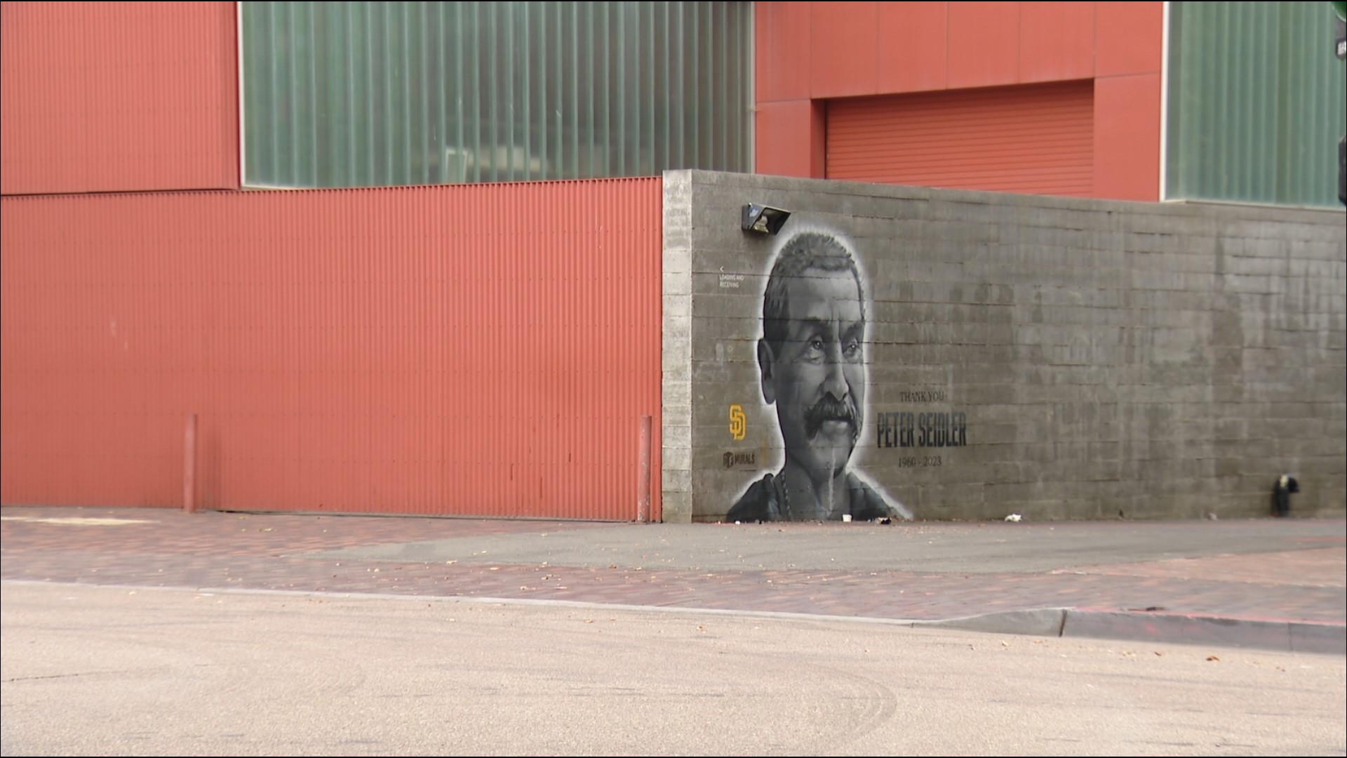 Mural honors San Diego Padres owner, chairman Peter Seidler | cbs8.com
