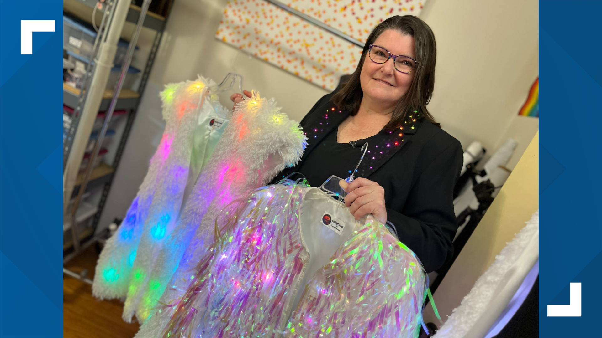 LED artist makes outfits for the stars | cbs8.com