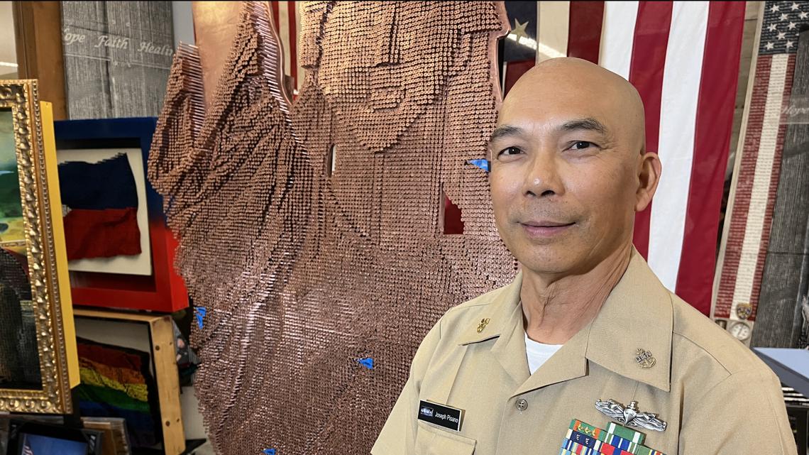 Veteran's 'Lady Liberty' sculpture at San Diego County Fair sparks ...