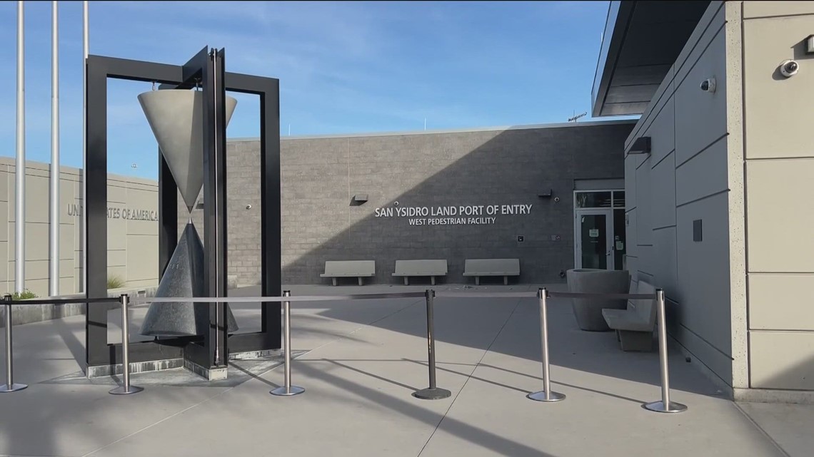 PedWest Border Crossing reopens on Thursday to the public | cbs8.com