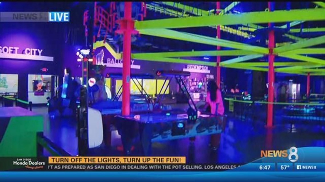 Glowzone: Turn off the lights, turn up the fun | cbs8.com