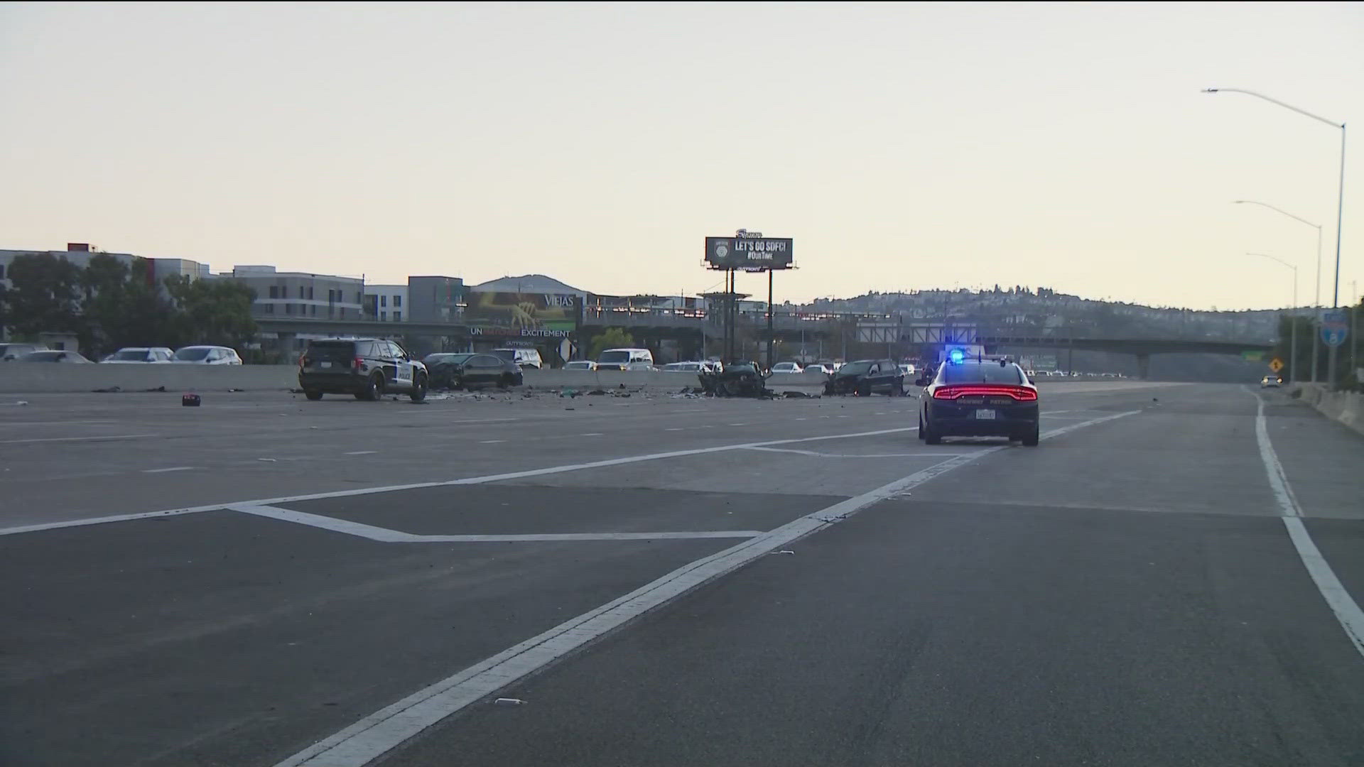 La Mesa police officer, another driver killed in Interstate 8 crash in San Diego | cbs8.com