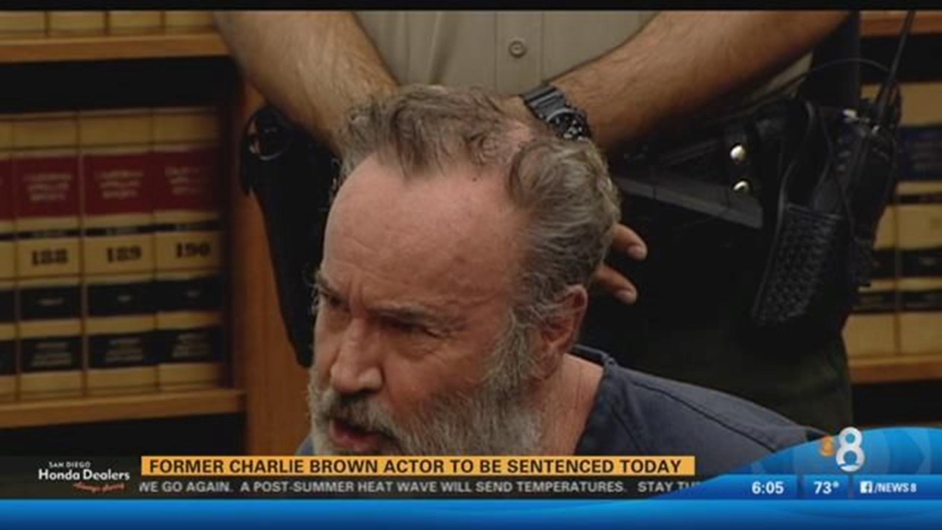 Former Charlie Brown actor sentencing hearing | cbs8.com