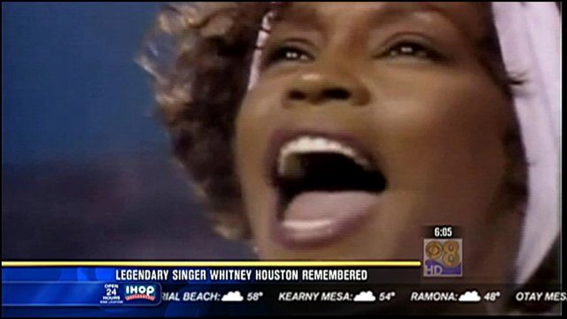 Legendary singer Whitney Houston remembered | cbs8.com