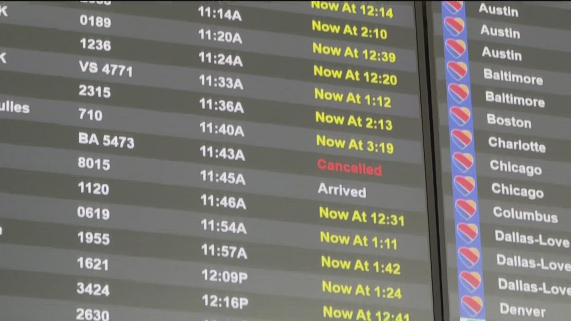 More than 9,000 delayed flights after huge FAA outage | cbs8.com