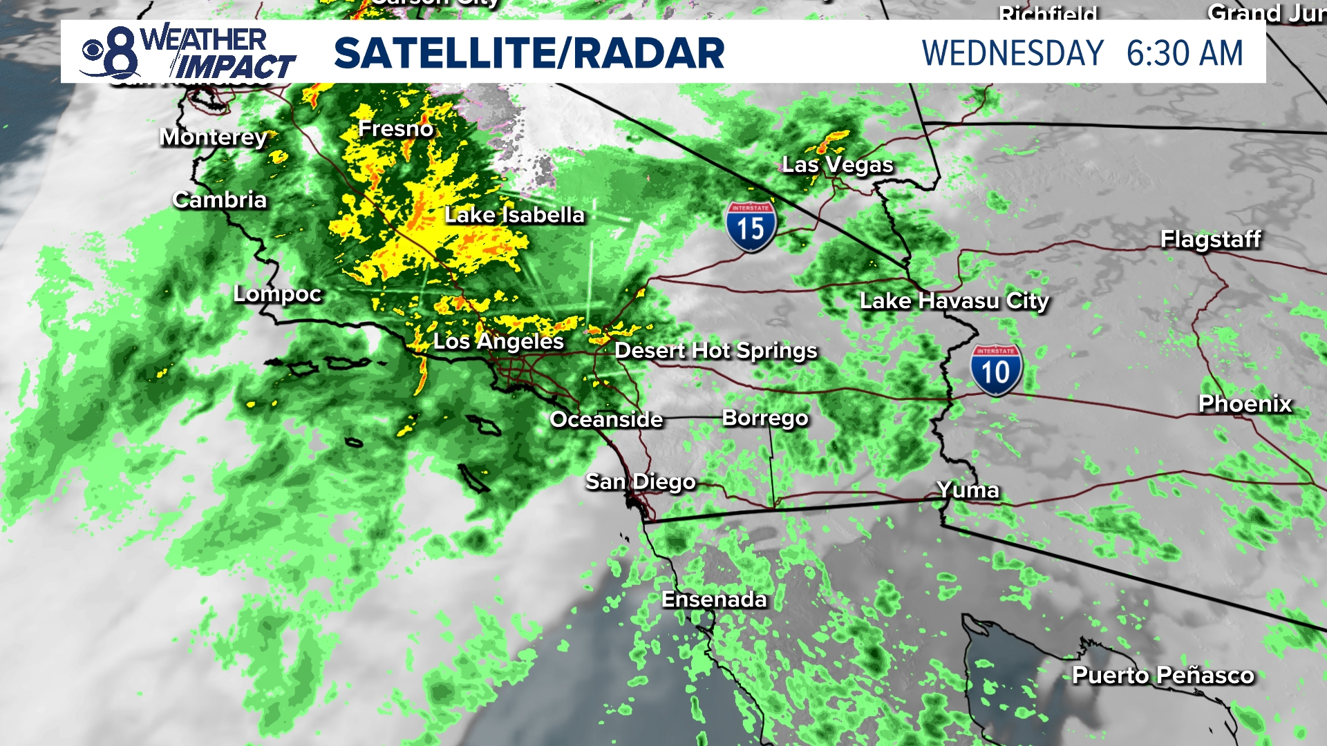 Heavy rain and wind arrives in San Diego as atmospheric river brings ...