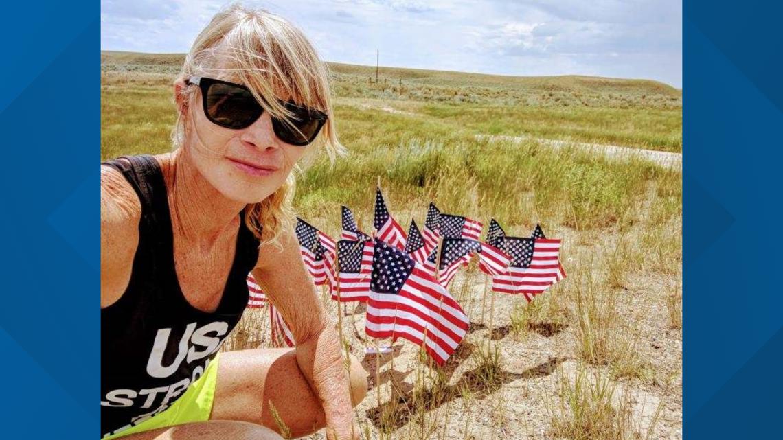 Katie Strong runs 2,700 miles for veterans with PTSD | cbs8.com