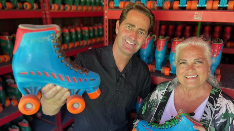 Roller skating at the Hotel Del Coronado | cbs8.com