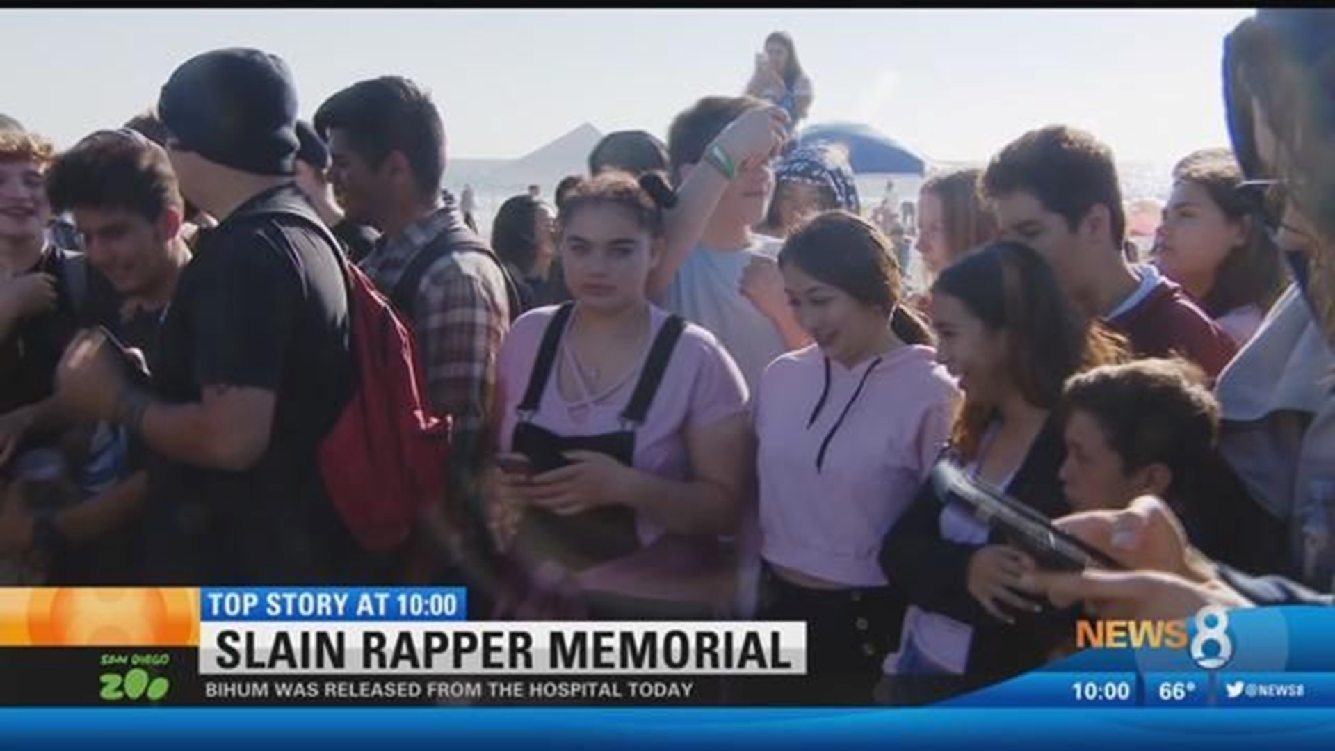 Memorial for rapper XXXTentacion held in Mission Beach | cbs8.com
