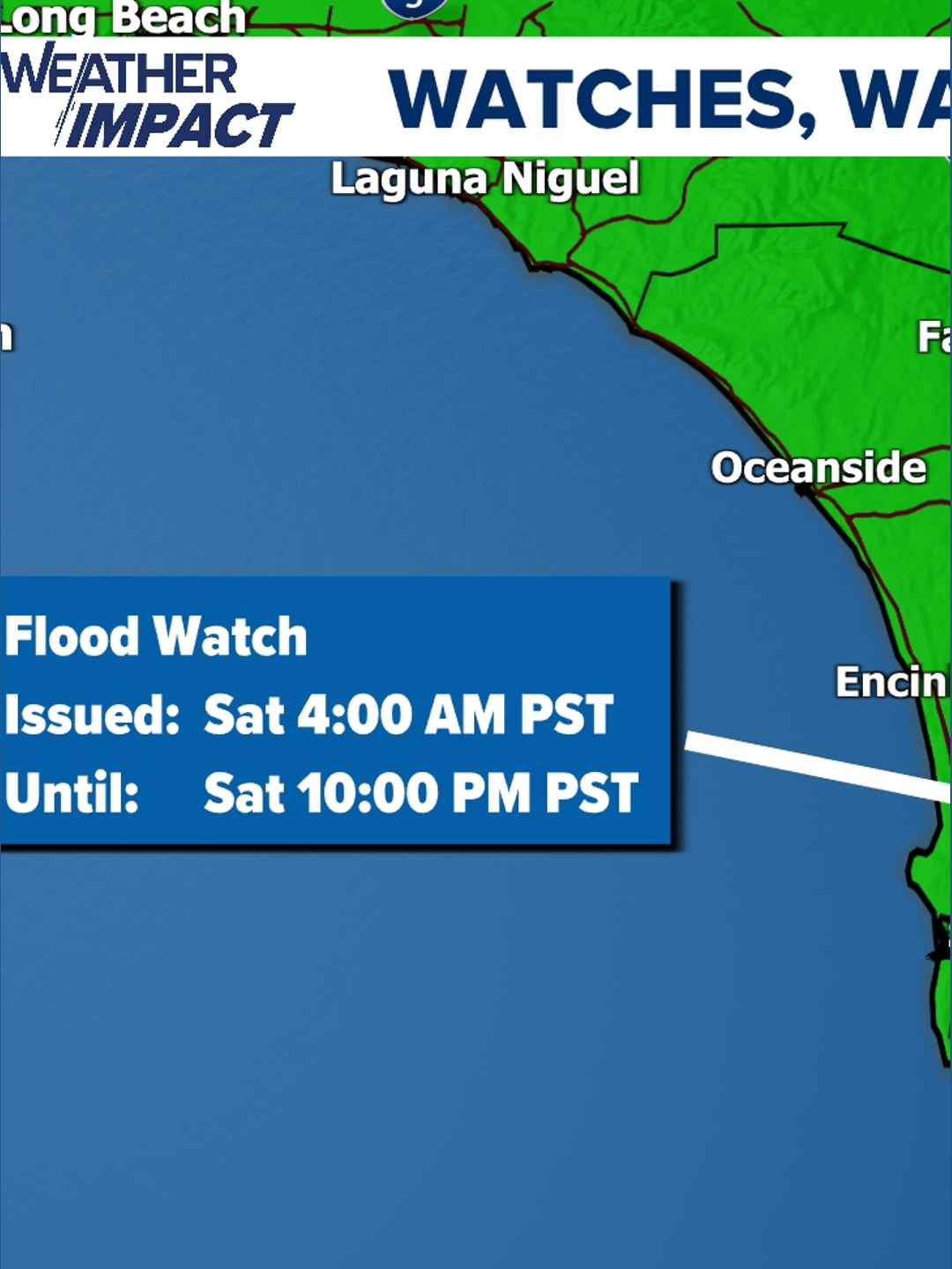Atmospheric river set to drench San Diego this weekend: see forecast ...