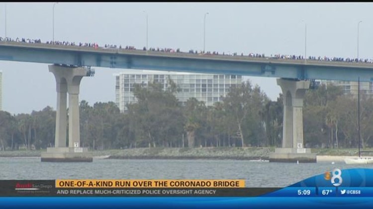 One of a kind run over the Coronado Bridge | cbs8.com