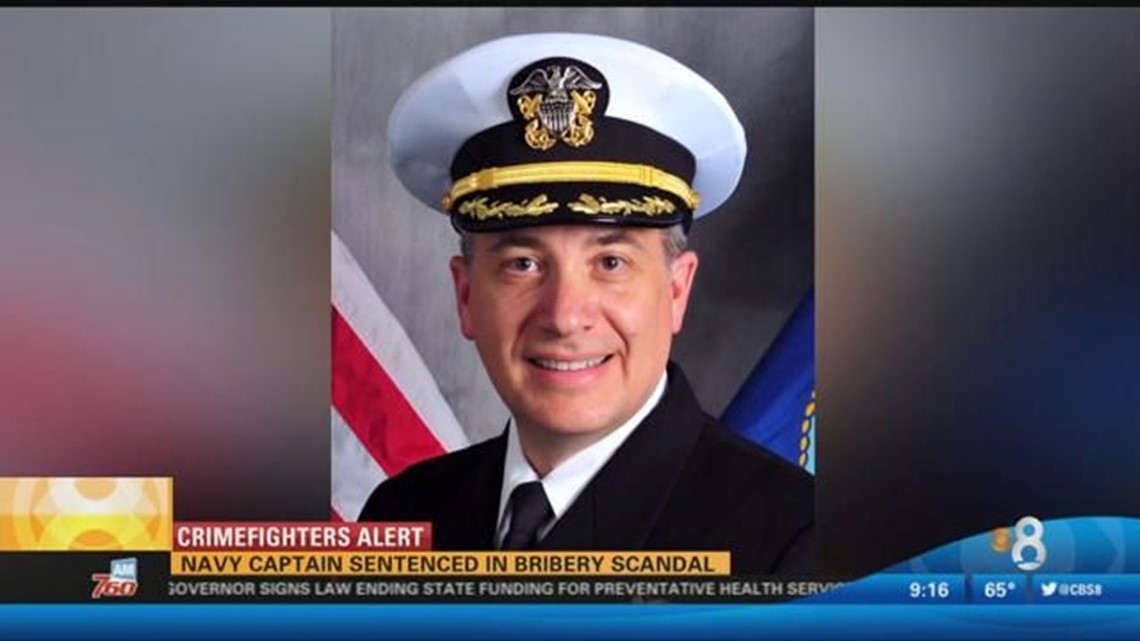 Navy captain sentenced and fined in bribery scheme | cbs8.com