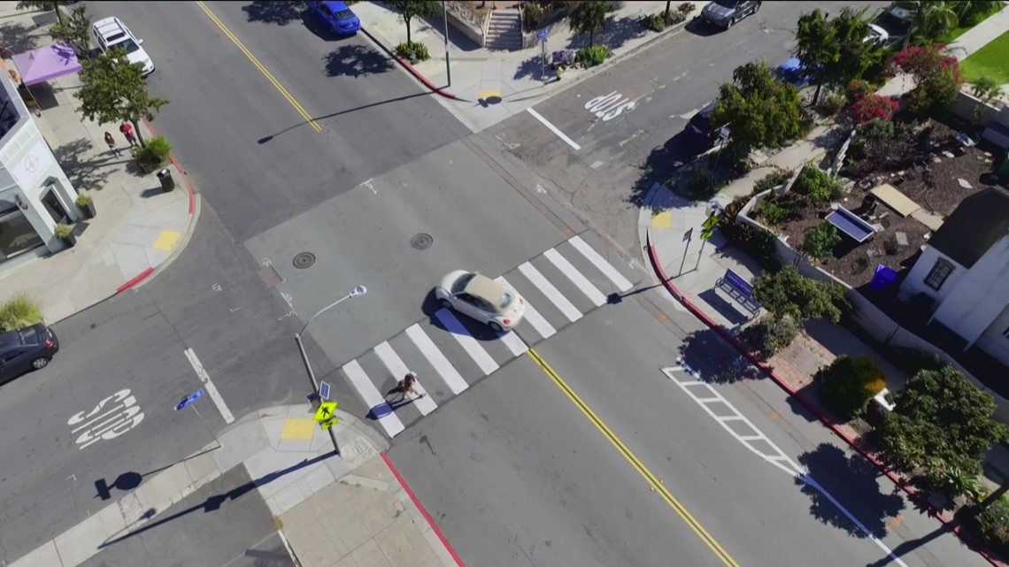 Crosswalk installed in Kensington after child killed in crash | cbs8.com