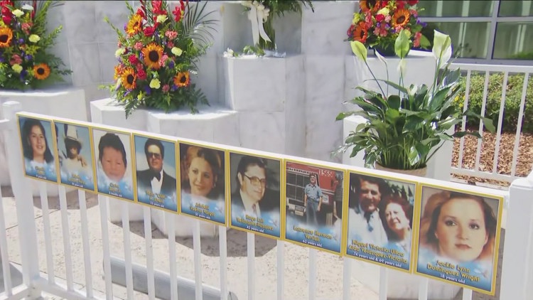 Ceremony honors victims who died in 1984 McDonald's massacre | cbs8.com