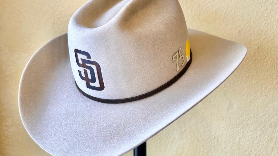 Oceanside designer's cowboy hats worn by San Diego Padres, WWE | cbs8.com