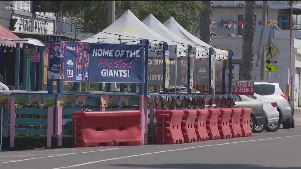 San Diego enforcing parking violations on outdoor dining parklets ...