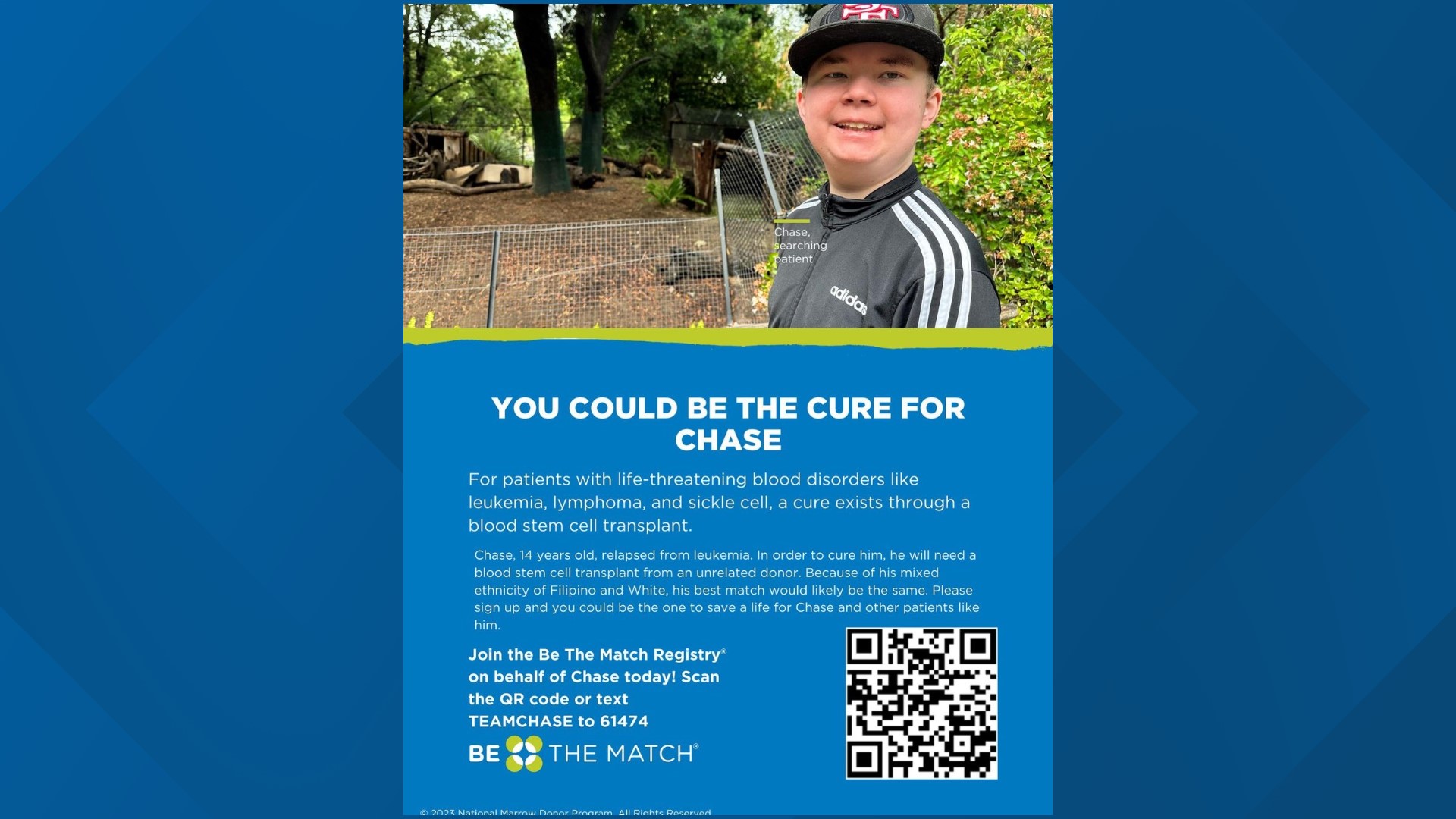 San Diego boy battling leukemia needs bone marrow donor | cbs8.com