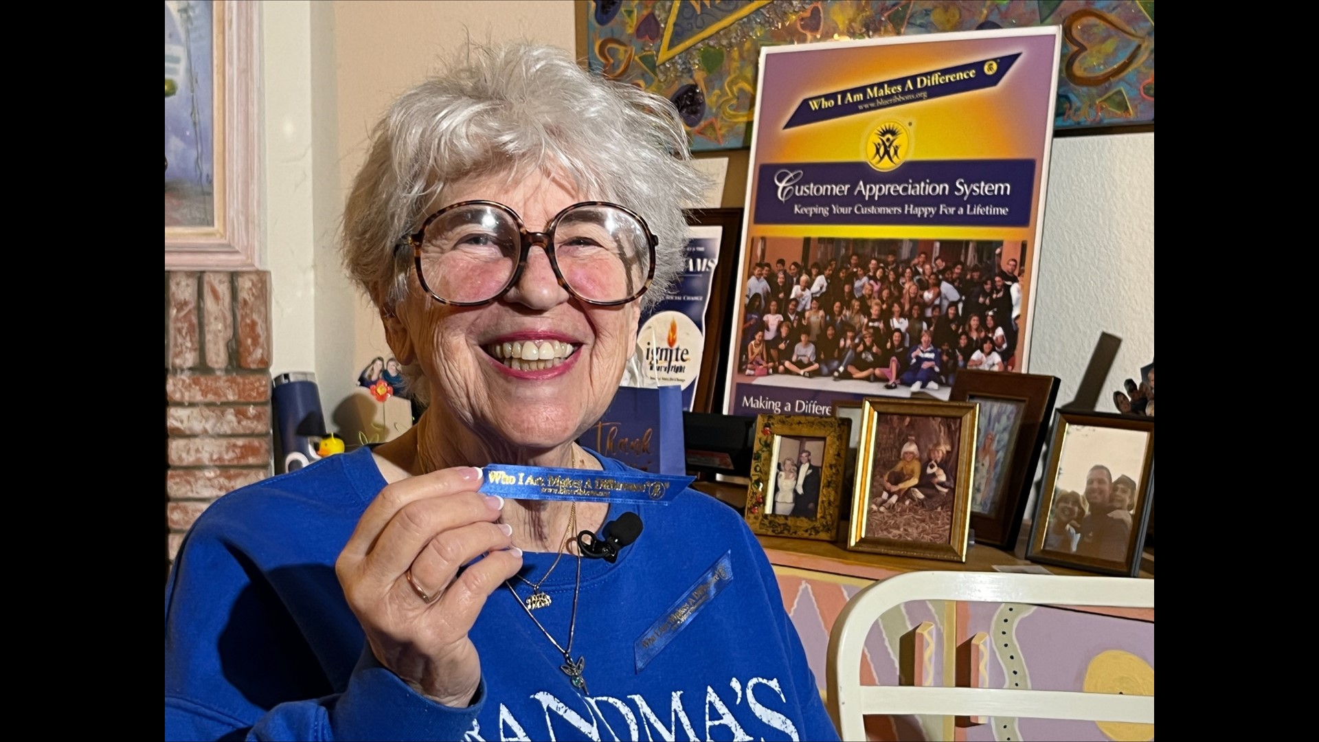 Grandma Sparky helps people know they make a difference | cbs8.com