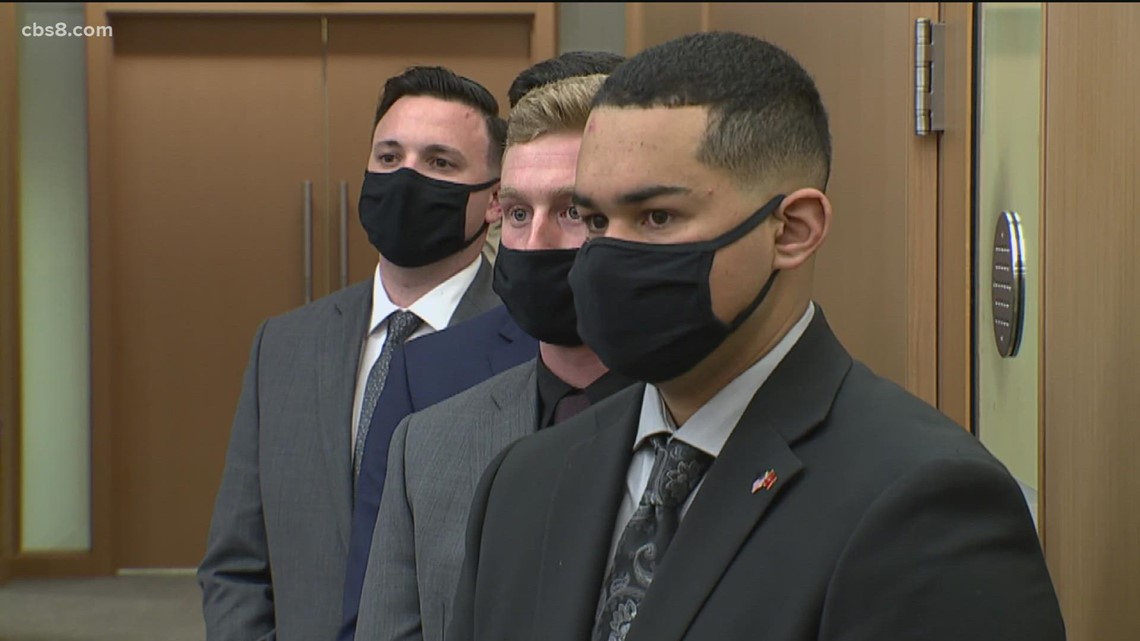 Four Marines charged with felony vandalism in SD Zoo Gondola incident ...