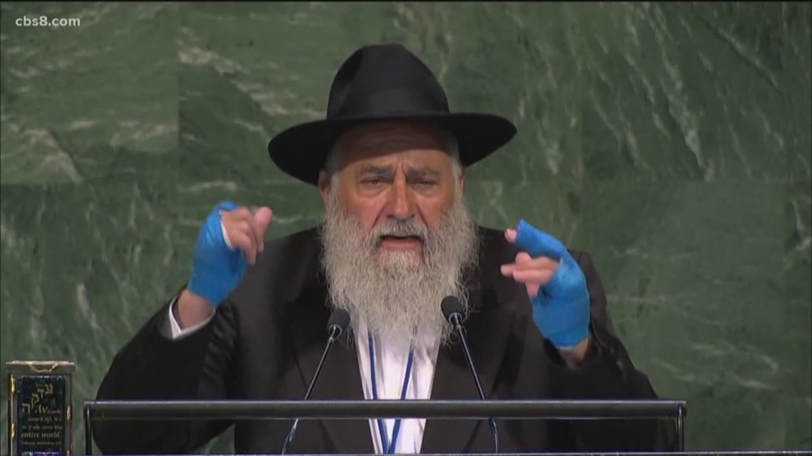 Chabad of Poway rabbi speaks at UN General Assembly on anti-Semitism ...