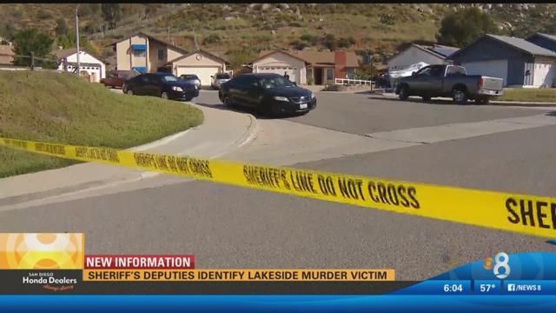 Sheriff's deputies identify Lakeside murder victim | cbs8.com