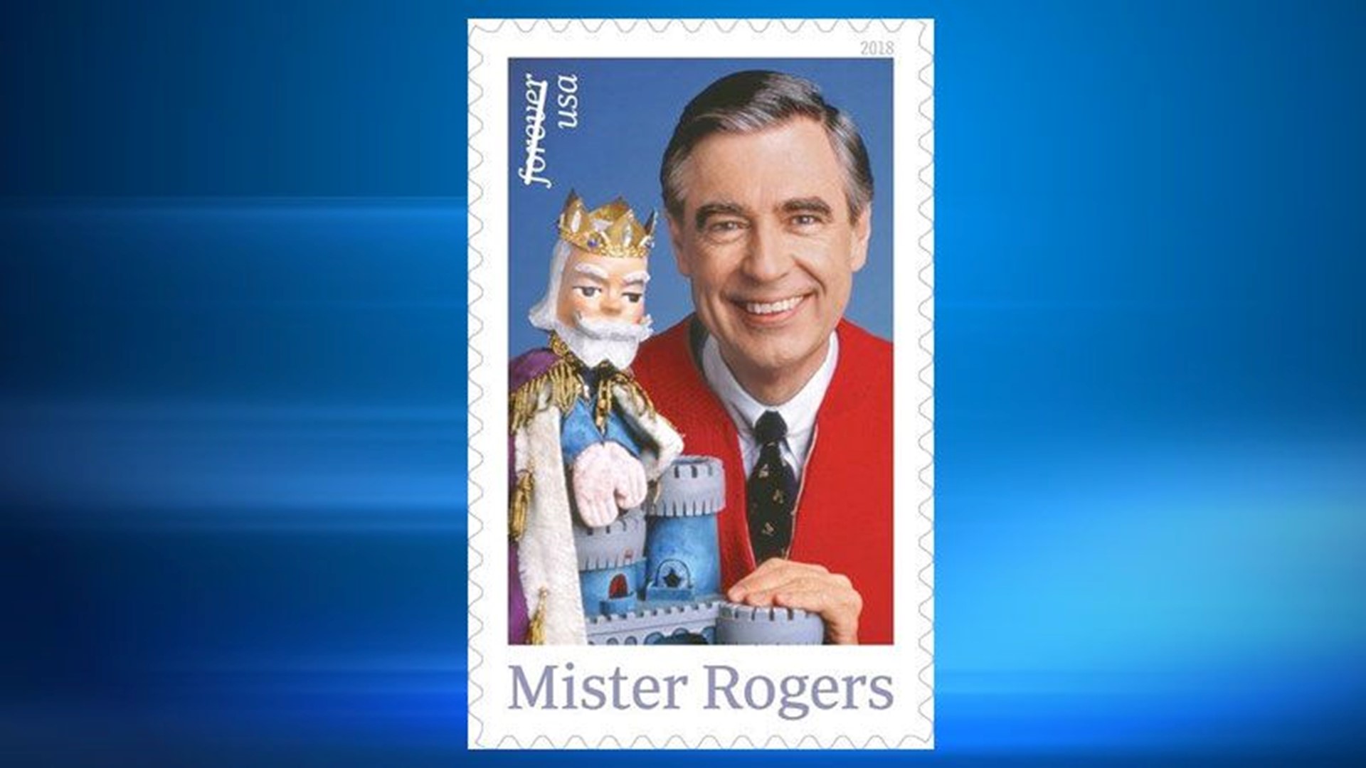 US Postal Service unveils Mister Rogers postage stamp | cbs8.com
