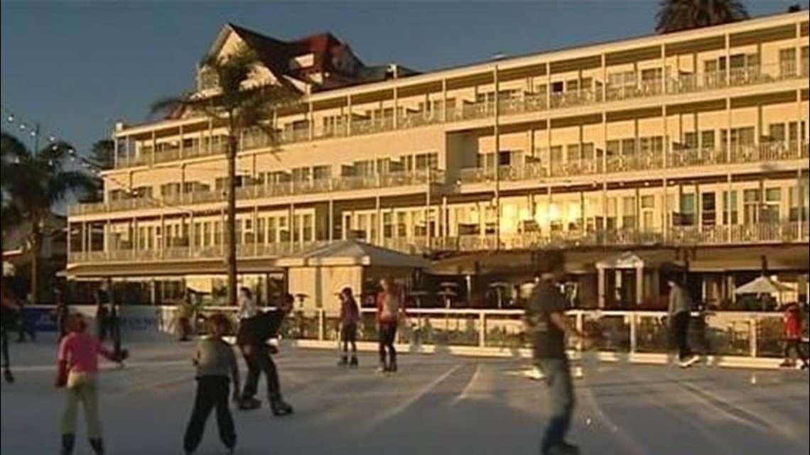 Skate on the sand at the Hotel del Coronado | cbs8.com