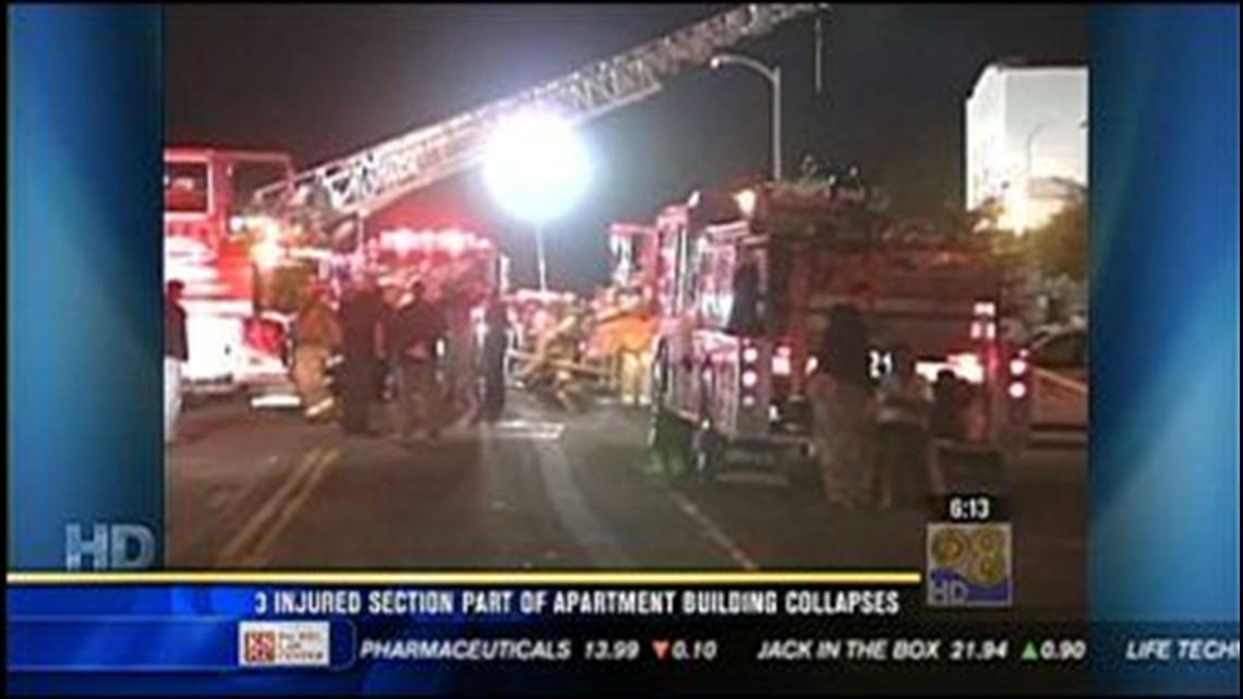 Three Injured in Los Angeles Apartment Explosion, Collapse | cbs8.com