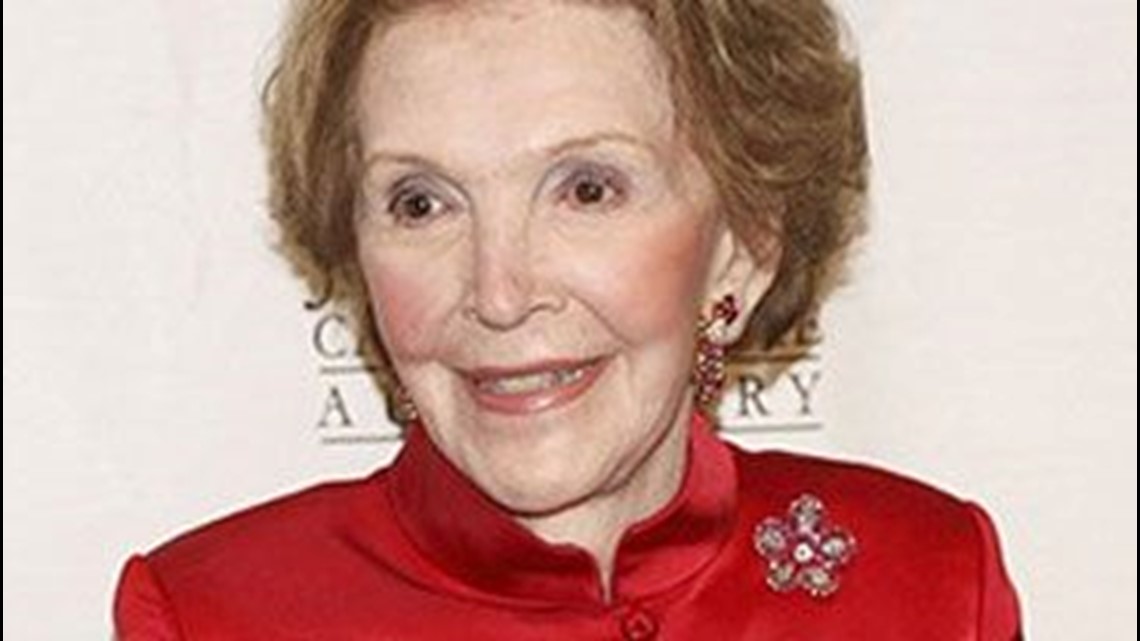 Nancy Reagan recovering from fall, broken ribs | cbs8.com