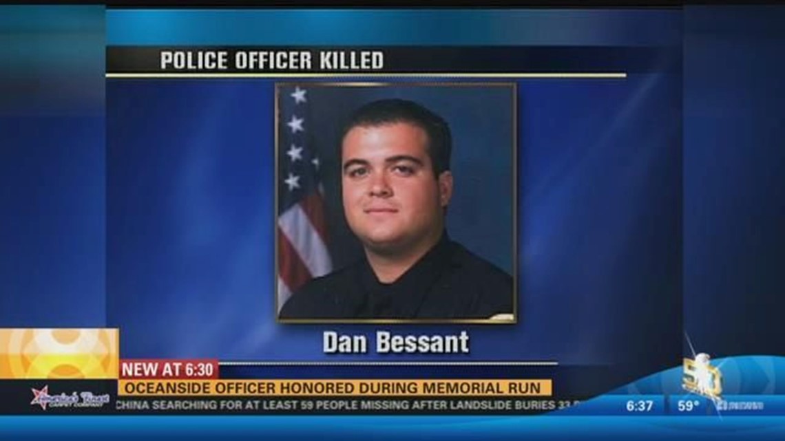 Oceanside: Officer honored during memorial run | cbs8.com