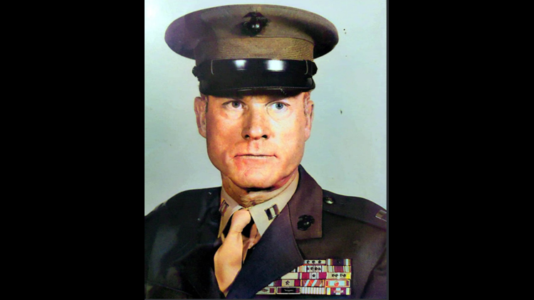 Honoring the passing one of America's first female Marines | cbs8.com