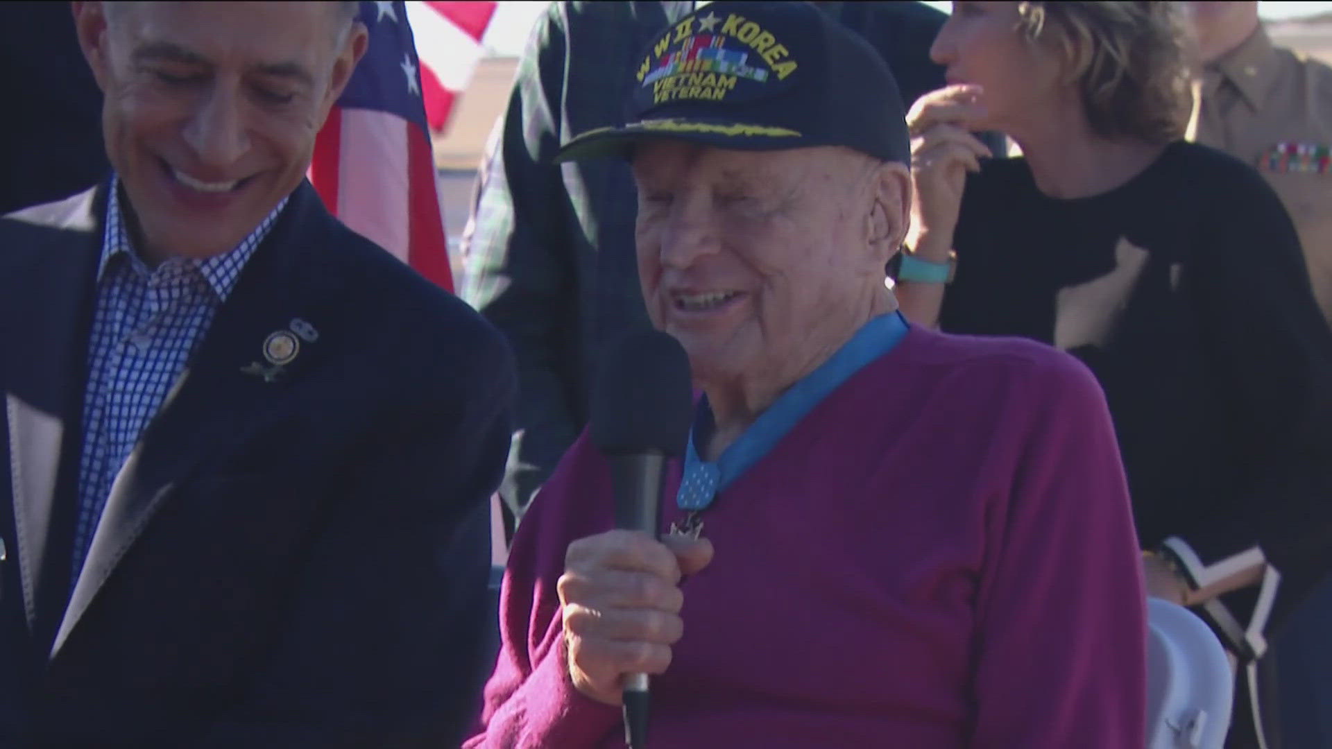 Retired Navy captain Royce Williams returns home to hero's welcome ...