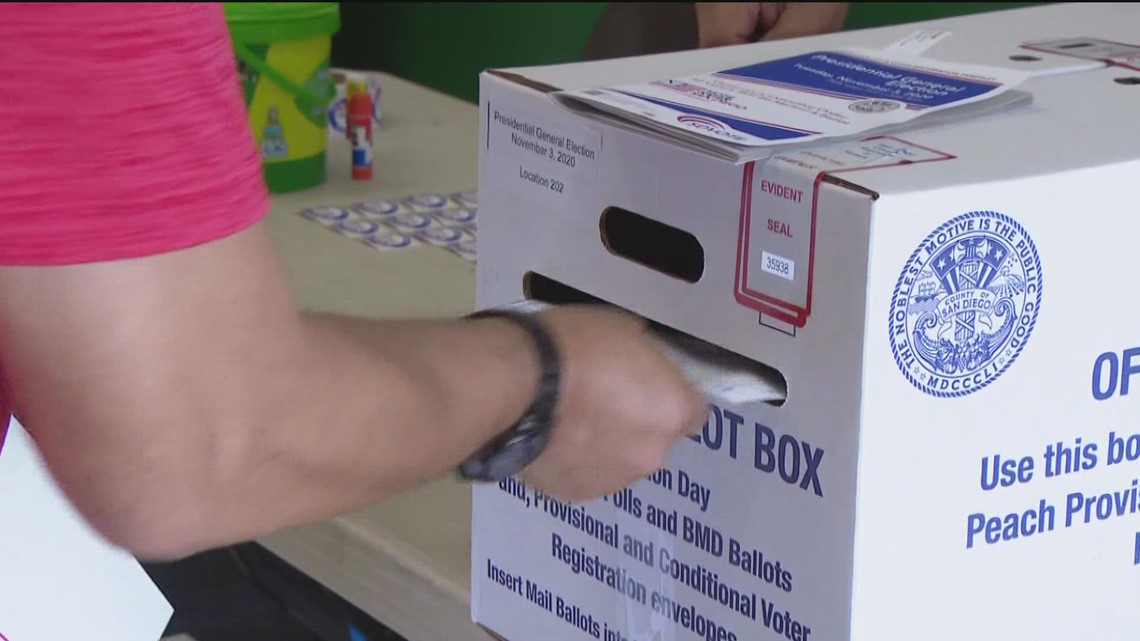 Last weekend to vote ahead of Election Day on November 8th | cbs8.com