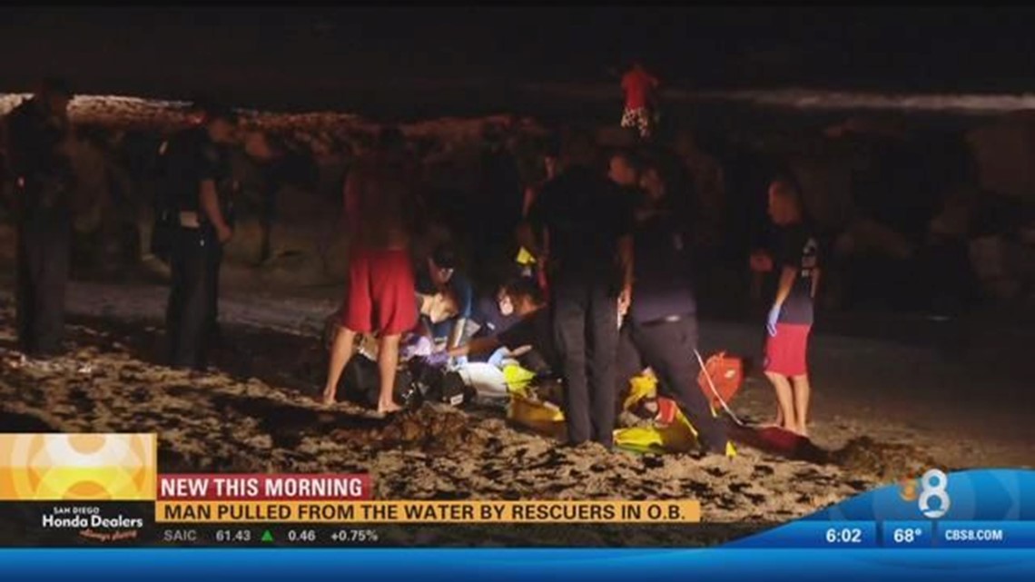 Man drowns in Ocean Beach waters | cbs8.com