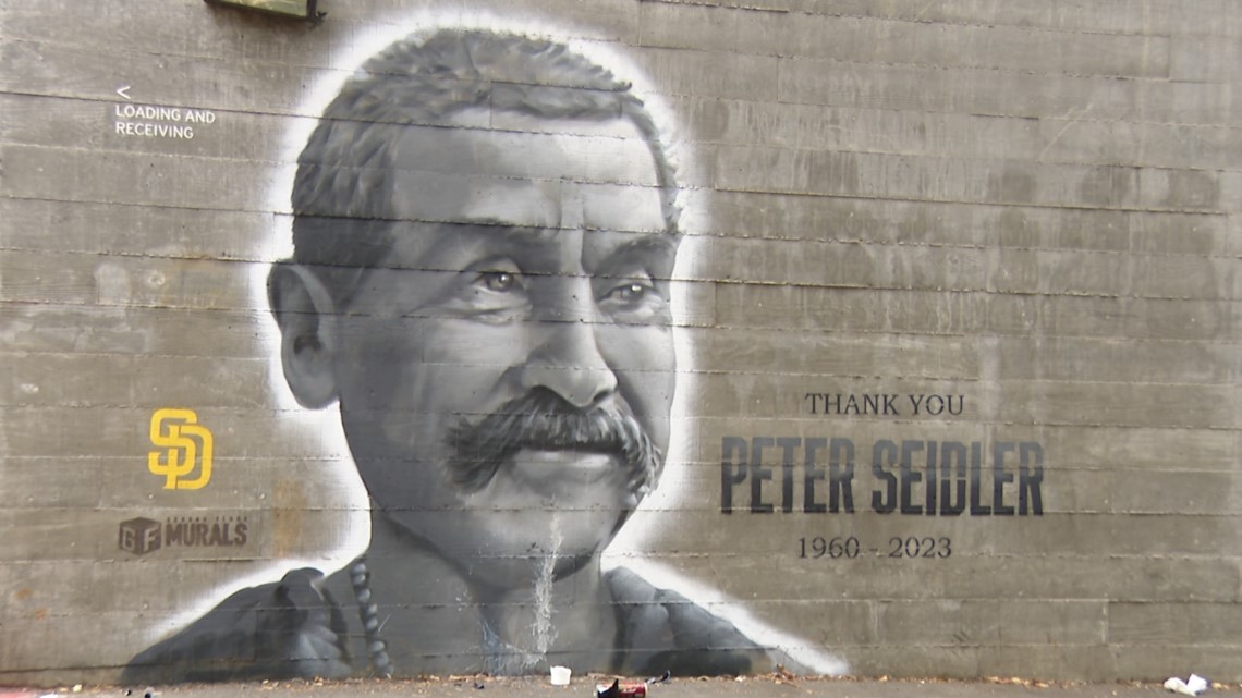 Mural honors San Diego Padres owner, chairman Peter Seidler | cbs8.com