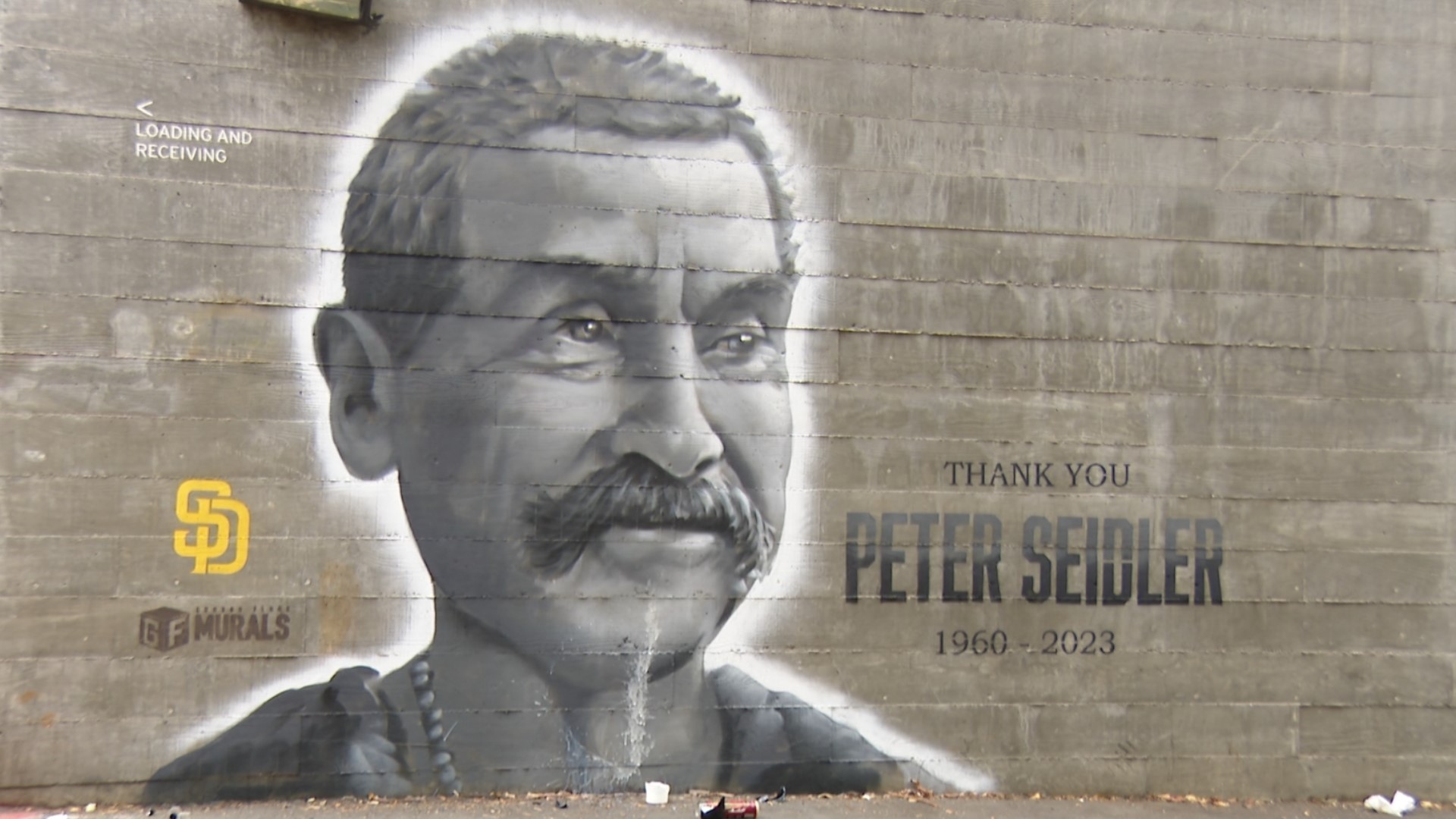 Mural honors San Diego Padres owner, chairman Peter Seidler | cbs8.com