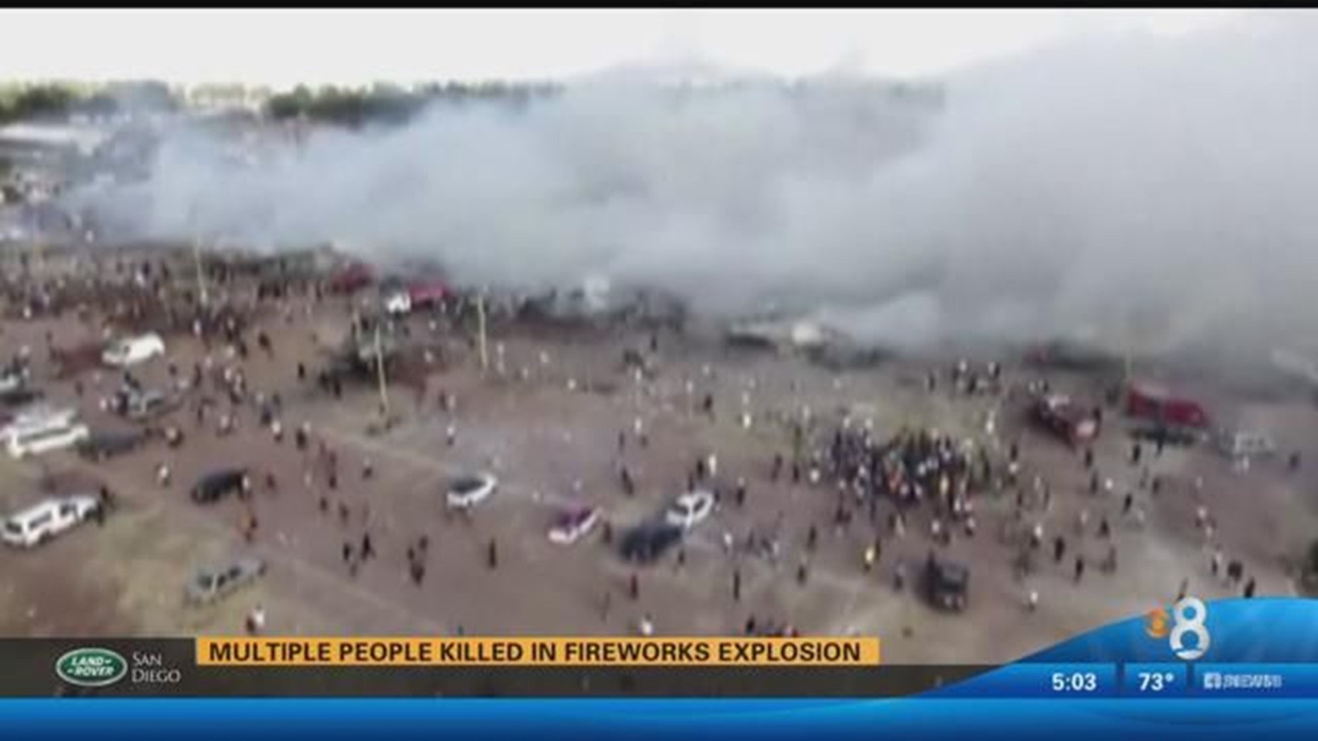 Deadly Mexico fireworks blast hit market packed for holidays | cbs8.com