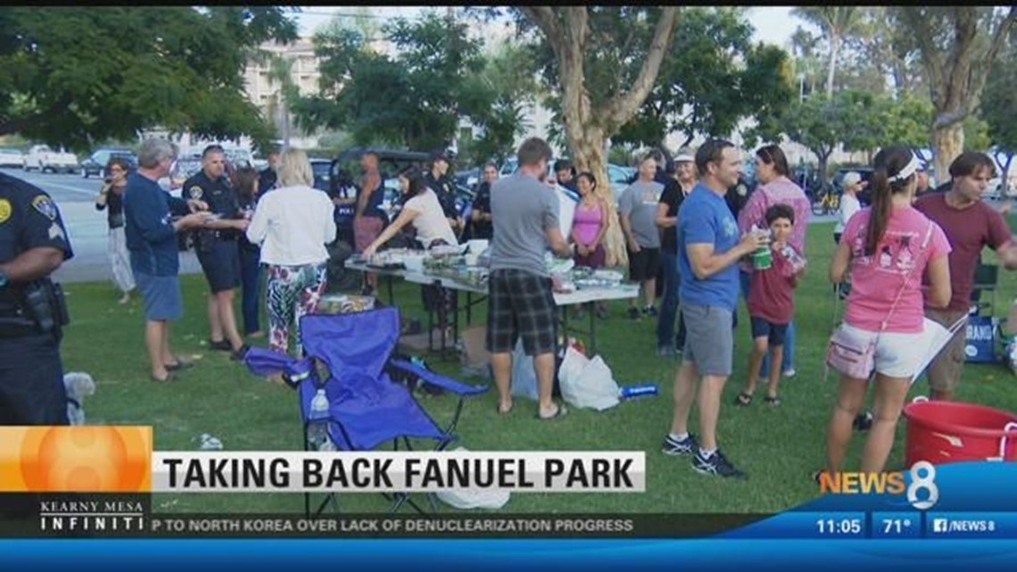 Pacific Beach residents push to take back Fanuel Park | cbs8.com
