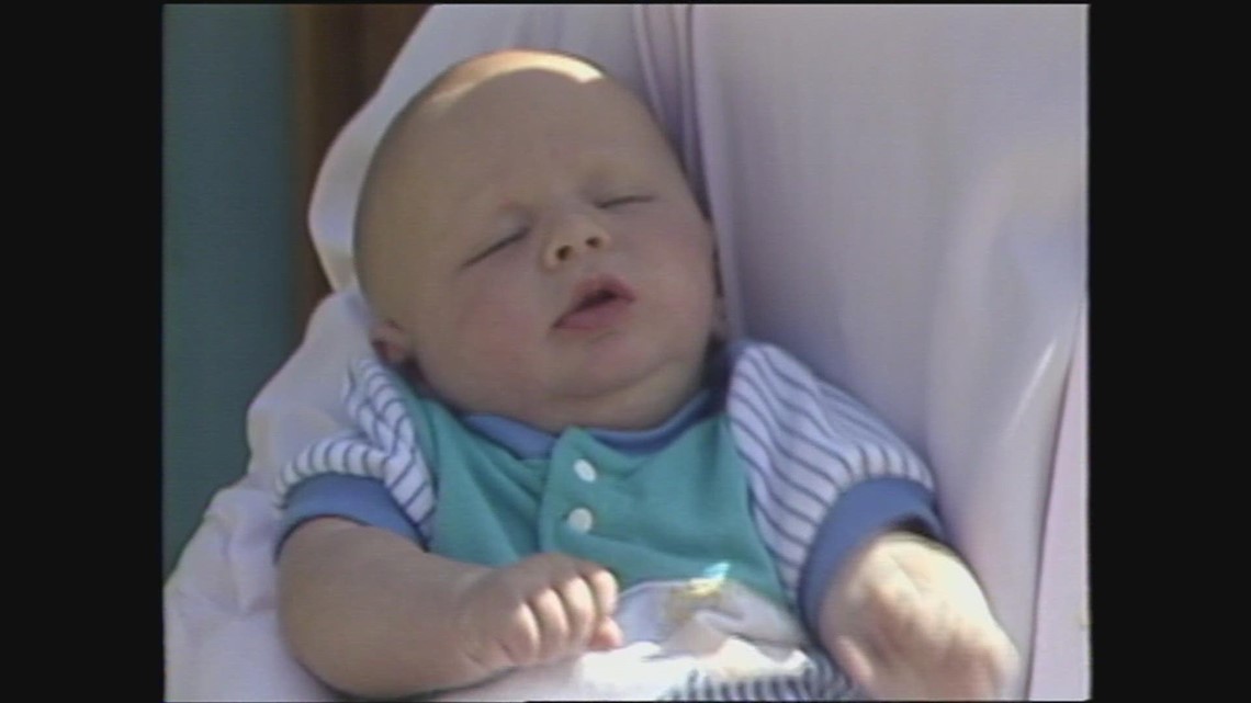 Reporter's Notebook: Loren Nancarrow's baby Graham 1988 | cbs8.com