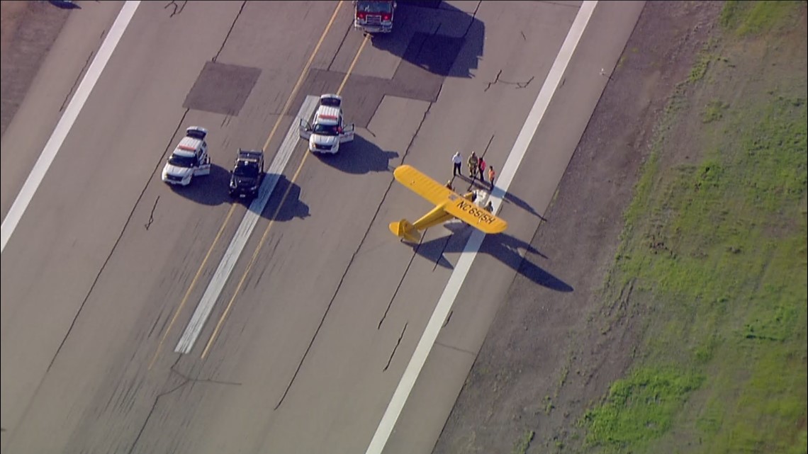 Small plane crashes on runway of Gillespie Field | cbs8.com