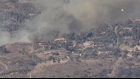 Brush fire, smoke, flames in Bonsall, Fallbrook San Diego County | cbs8.com