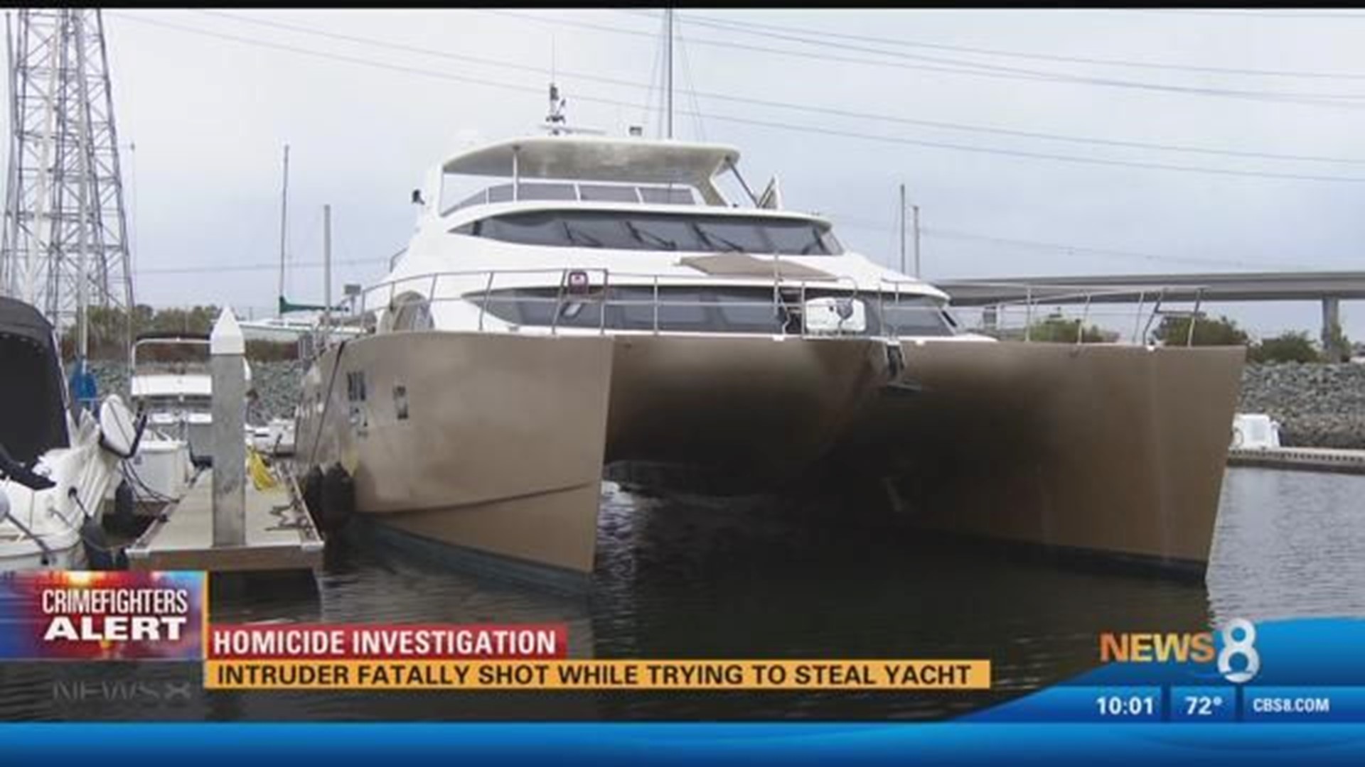 Deadly shooting aboard boat docked in National City Marina | cbs8.com