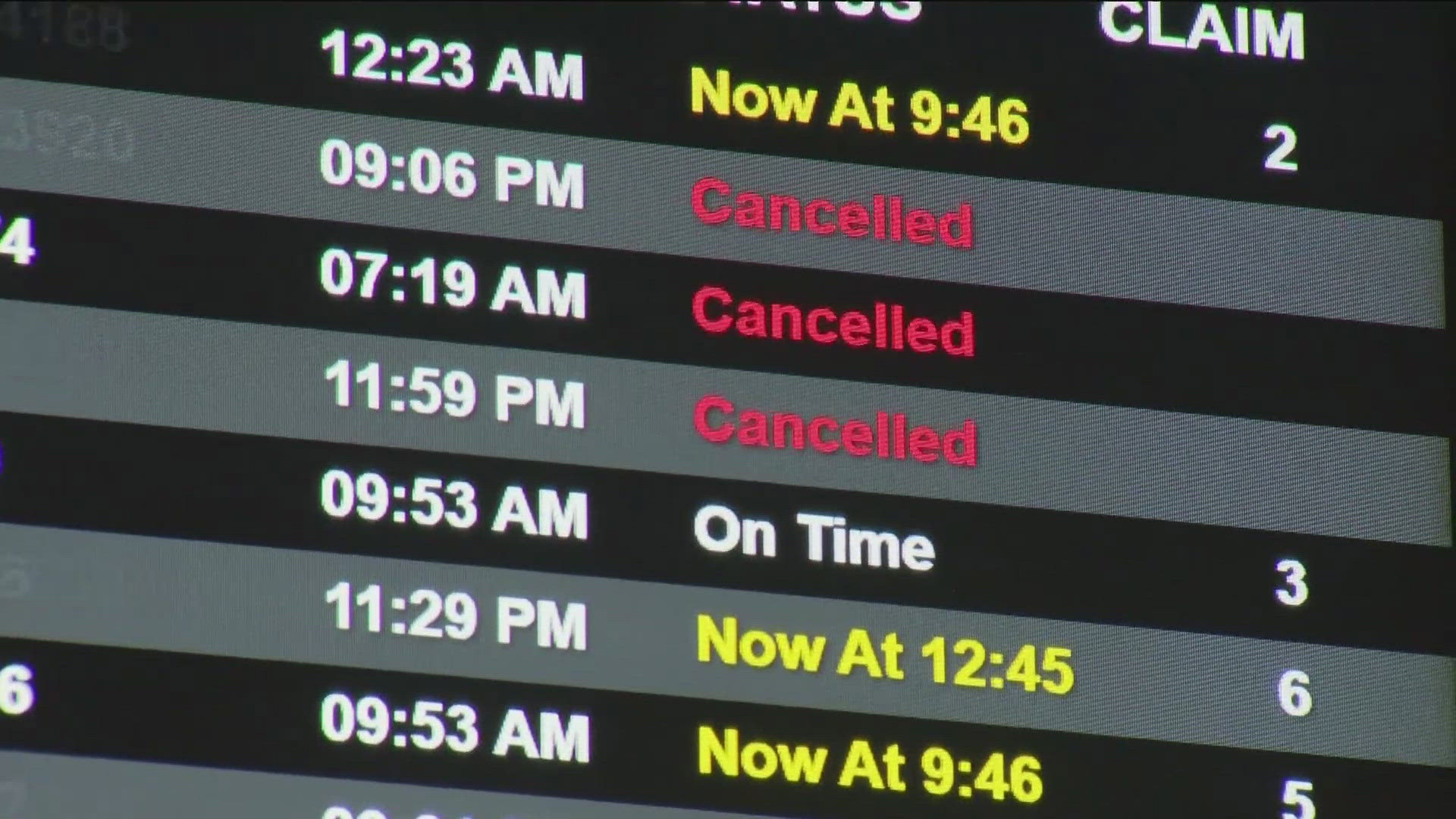 Dense fog creates chaos for travelers at San Diego International ...